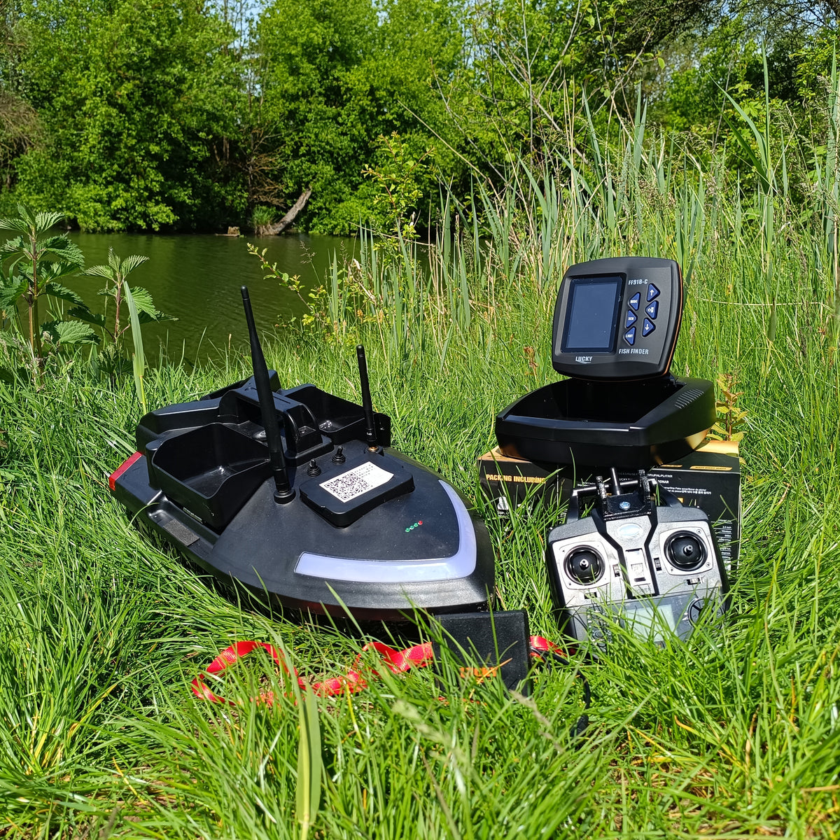 Grizzly ECHO - boat with built-in color sonar and GPS – Yukon Grizzly